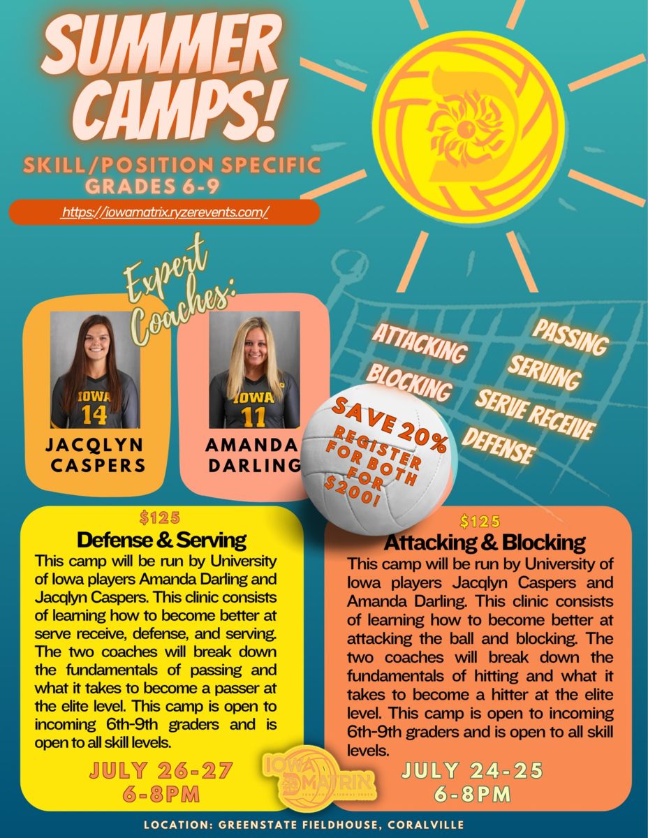 Iowa Matrix Volleyball powered by Ryzer